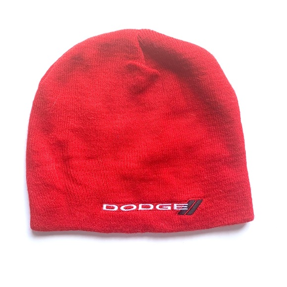 Accessories | Dodge Red Beanie Car Girl Or Guy | Poshmark